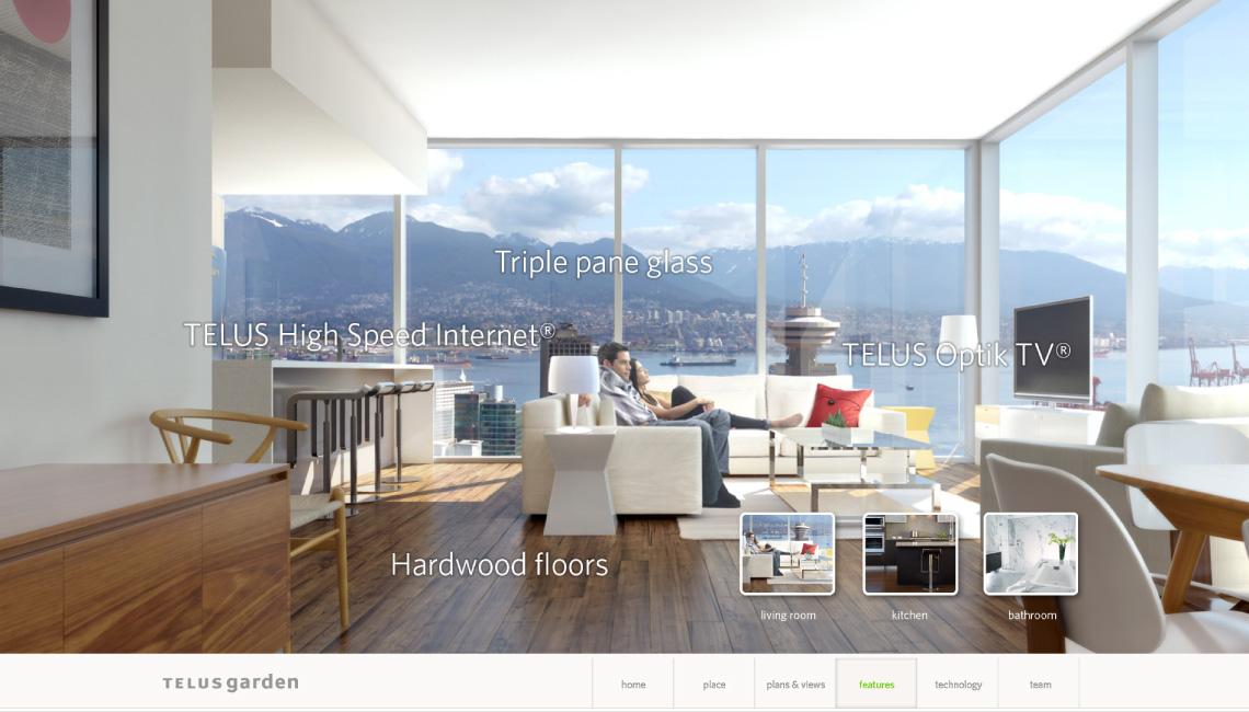 Adam Marston | Portfolio | Telus Garden Installation